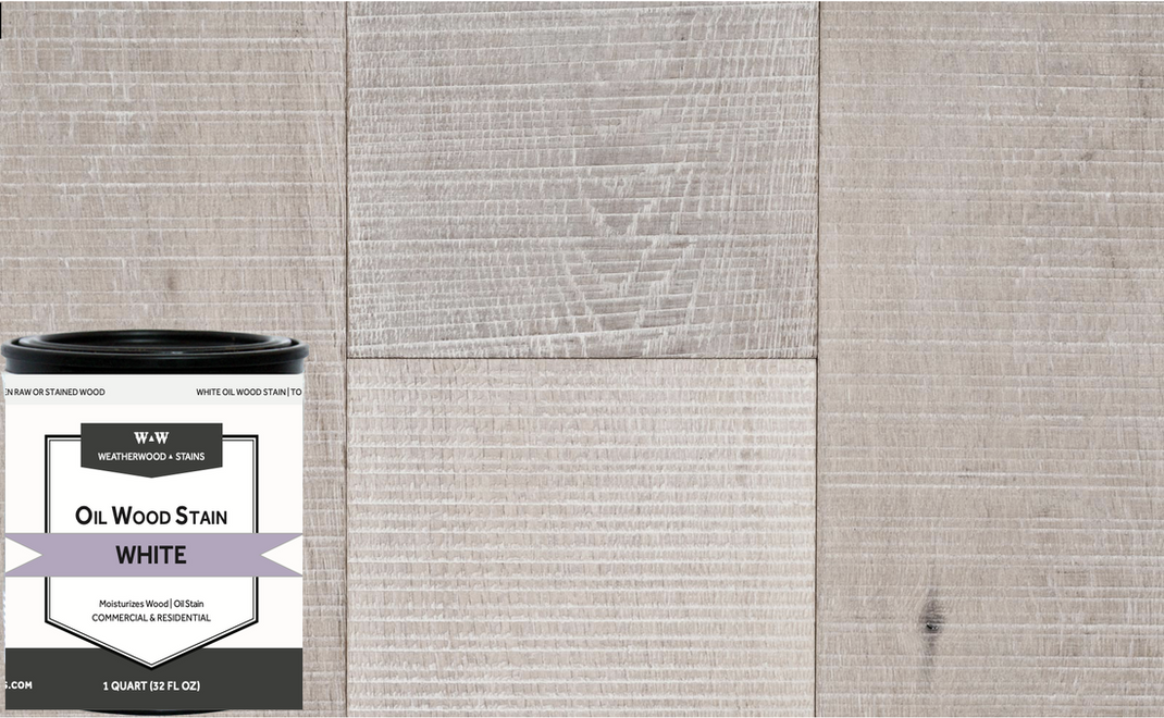 WHITE PICKLING: OIL WOOD STAIN – Weatherwood Stains